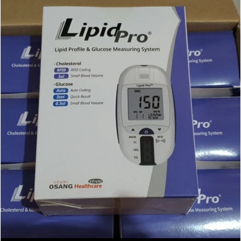 Jual Alat Lipid pro kolesterol total HDL. LDL Trigliserida Lipidpro ...