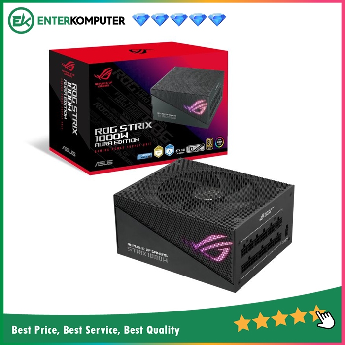 Jual Asus ROG Strix 1000W Gold Aura Fully Modular - 80+ Gold / PSU ...