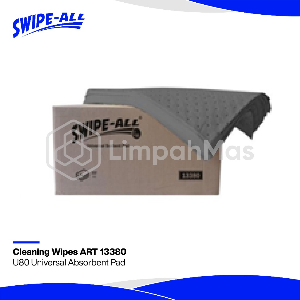 Jual CLEANING WIPES ART 13380 U80 UNIVERSAL ABSORBENT PAD (SWIPE ALL ...