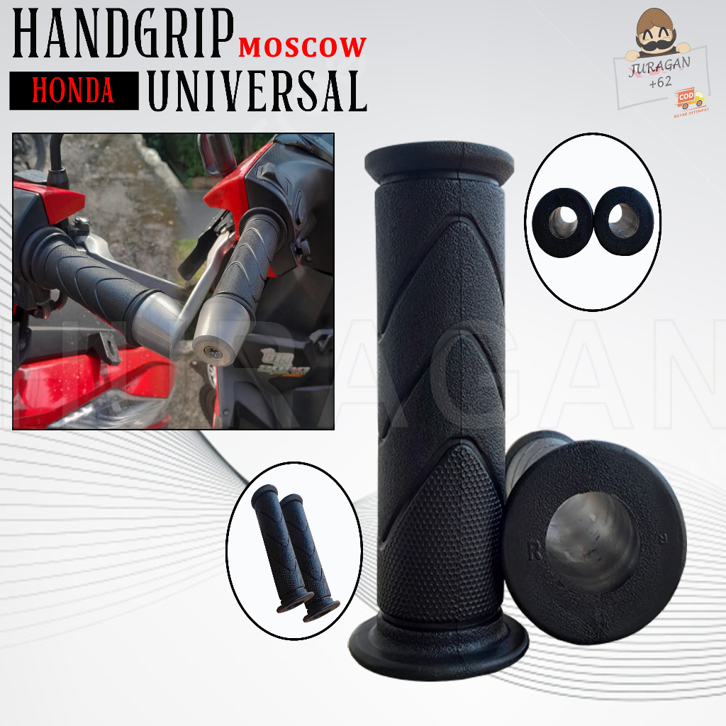 Jual HANDGRIP HANGRIP HANFAT HANDFAT HONDA HAND FAT GRIP MOSCOW KARET ...