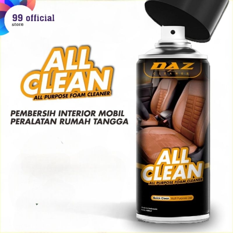 Jual Pembersih Interior All clean multi purpose DAZ ALL CLEANER 400ML ...