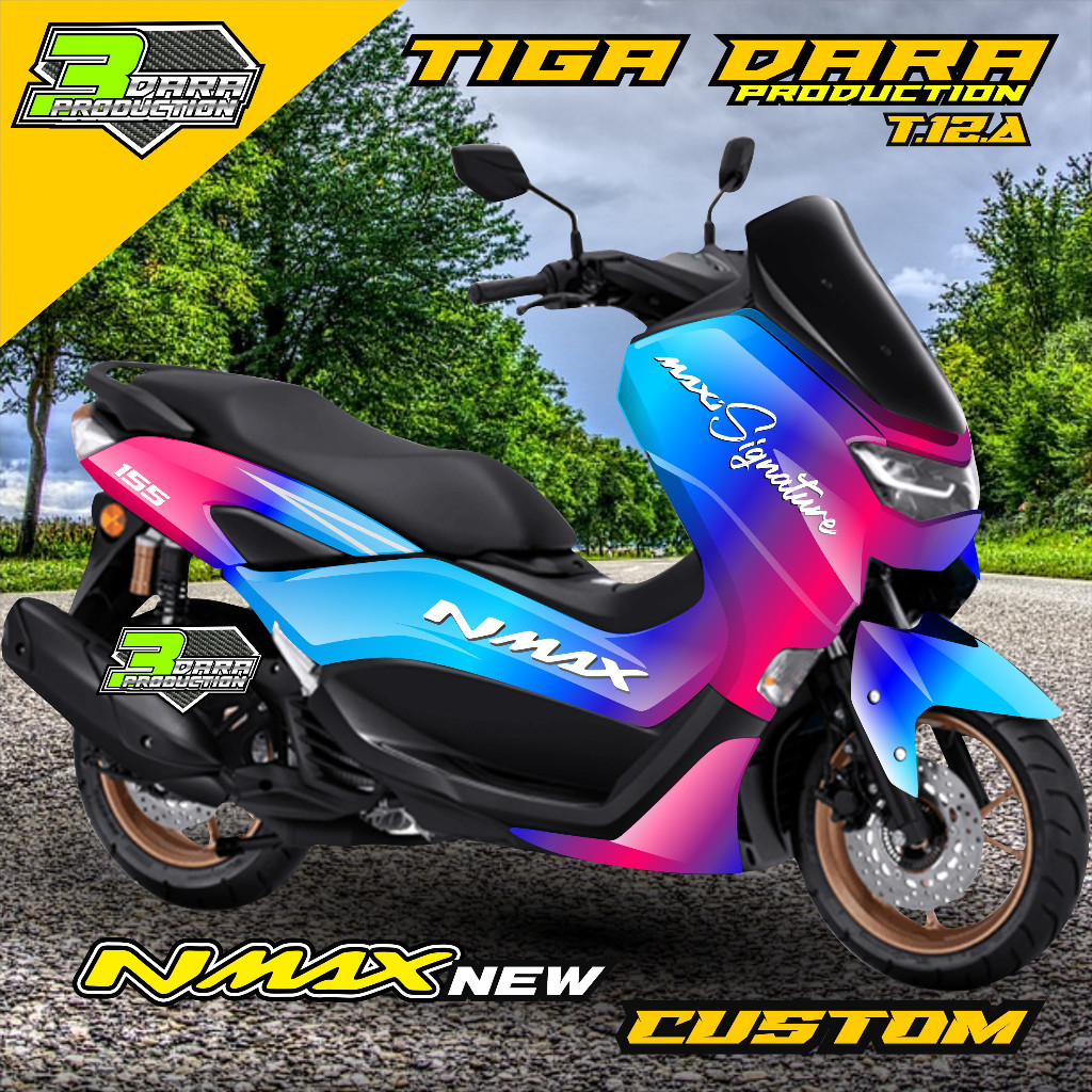 Jual DECAL NMAX NEW 155 FULLBODY 2020 / STIKER NMAX NEW 2021 2022 2023 ...