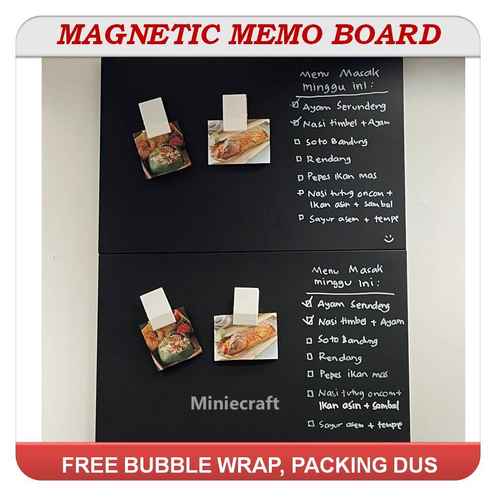 Jual FRAME MAGNETIC MEMO BOARD - PAPAN MEMO MAGNET DISPLAY - PAPAN ...