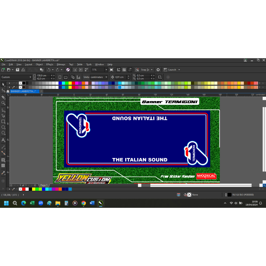 Jual BANNER KARPET ALAS MOTOR TERMIGONI RACING | Shopee Indonesia