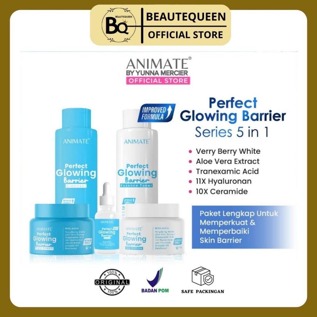 Jual ANIMATE PERFECT GLOWING BARRIER SKIN REPAIR SERIES | DAY CREAM ...