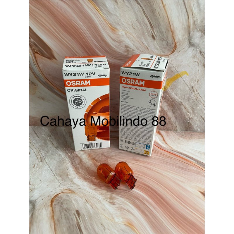 Jual Osram Lampu Sein Tancap Depan T20 WY21W 12v 21w Amber 7504 ...