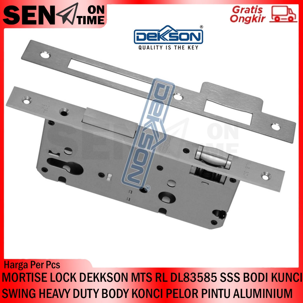 Jual Mortise Lock Dekkson Mts Rl Dl83585 Sss Bodi Kunci Swing Heavy ...