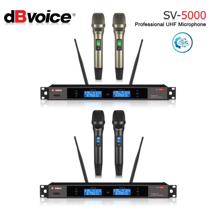 Jual MIC WIRELESS DBVOICE SV5000 SV 5000 MICROPHONE | Shopee Indonesia