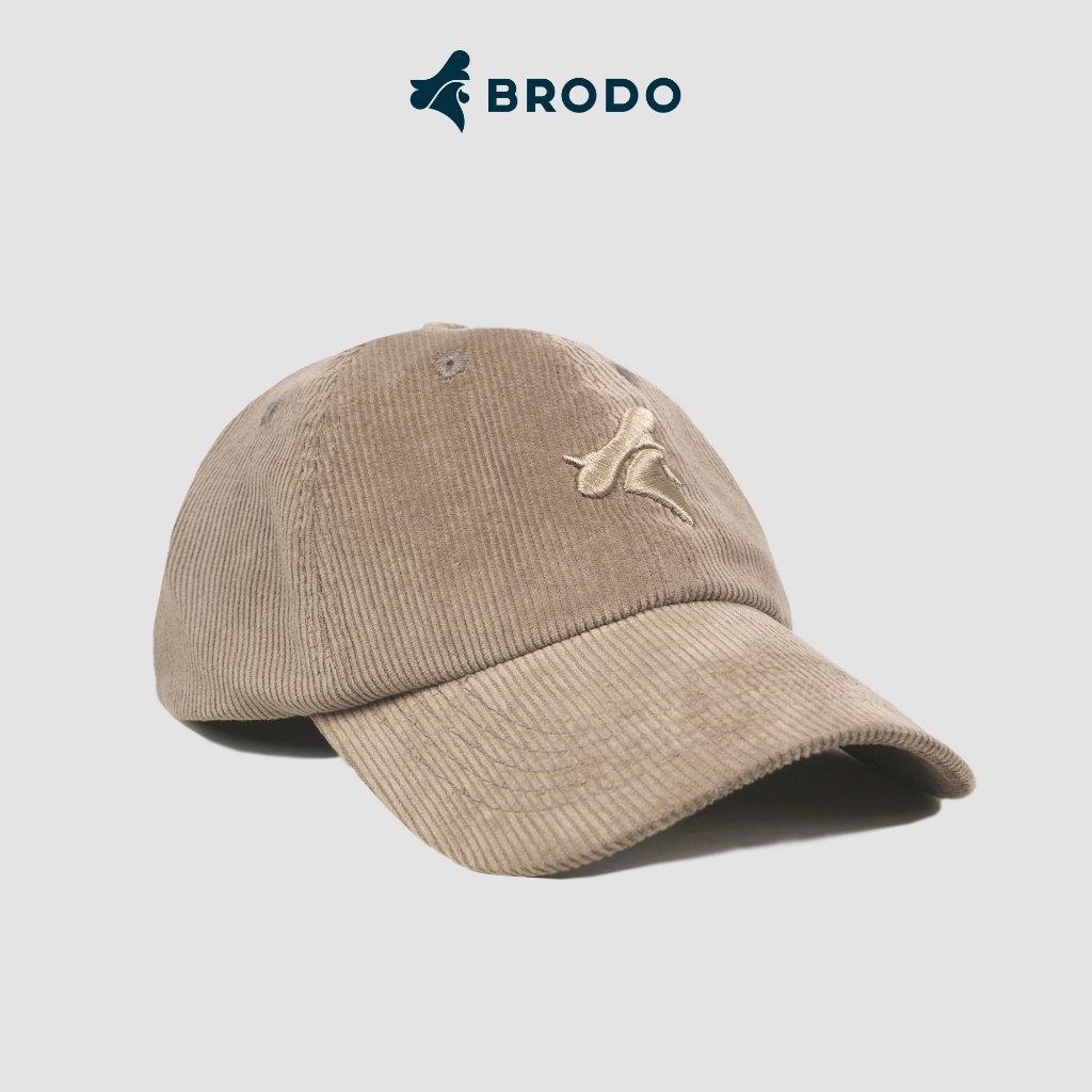 Jual BRODO - Logo Corduroy Hat Beige | Shopee Indonesia