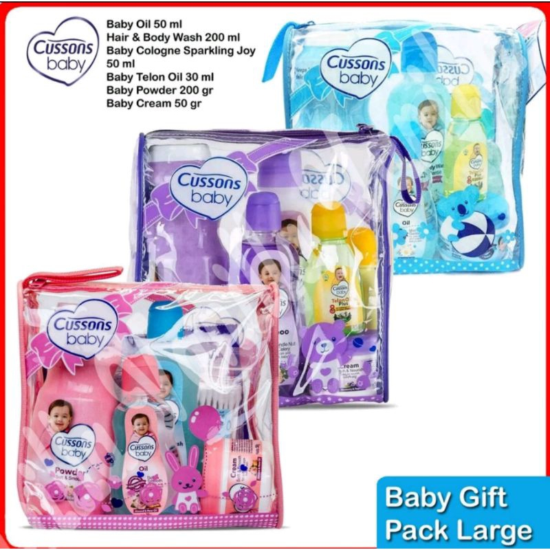 Jual Cussons baby set large bag ( ukuran besar) | Shopee Indonesia