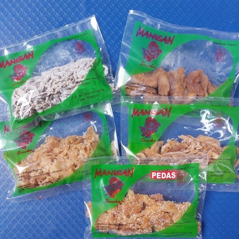 Jual Manisan mangga cap boneka / asinan Mangga Gula / Mangga Serut ...