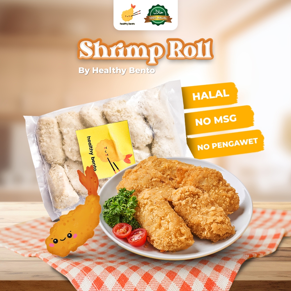 Jual Shrimp Roll Udang HEALTHY BENTO - FROZEN FOOD ANAK - Olahan ...
