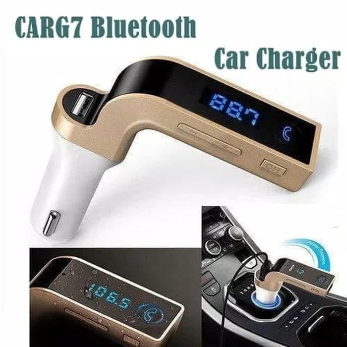 Jual CAR CHARGER MOBIL CAR G7 BLUETOOTH MODULATOR CAR G7 FM TRANSMITTER ...