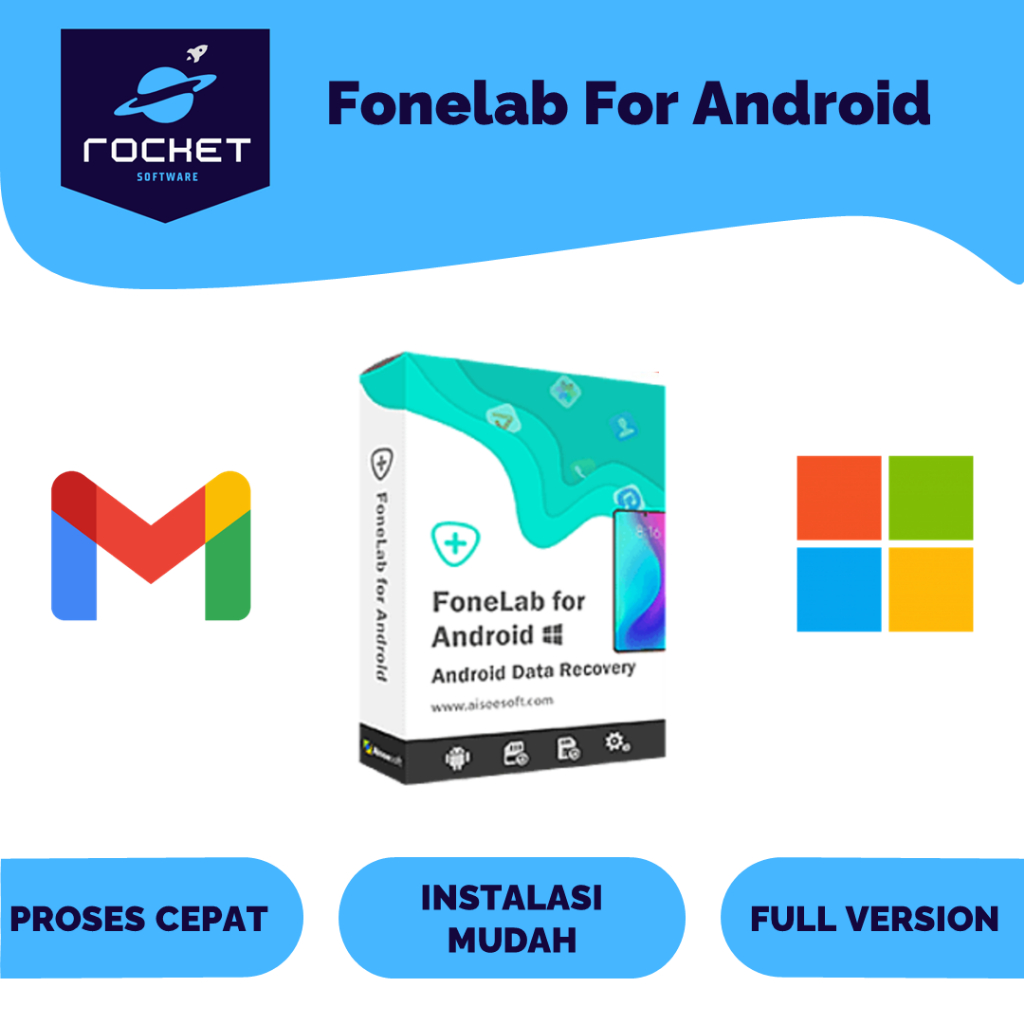 Jual Aiseesoft Fonelab For Android Full Version Aplikasi Windows Recovery Data Full Lisensi ...