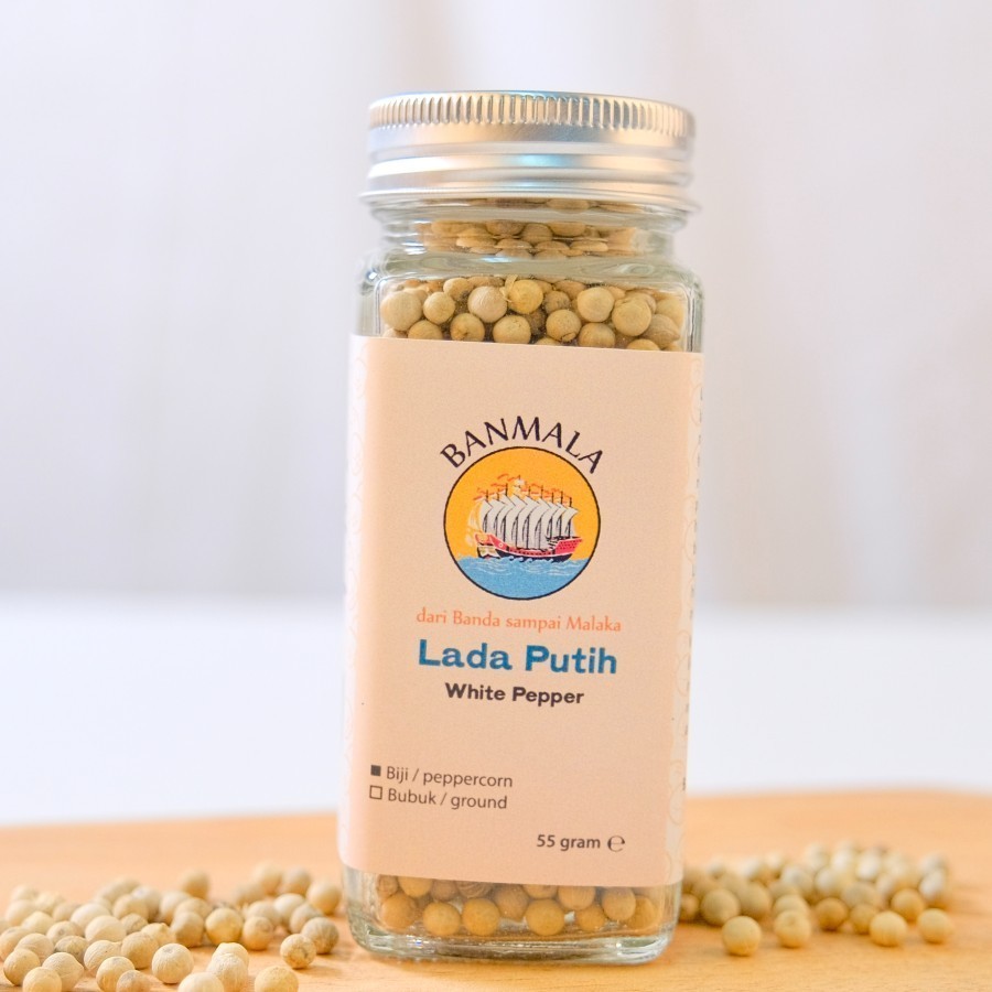 Jual Banmala Lada Putih Super Premium Kemasan Botol Kaca Dengan Penabur ...