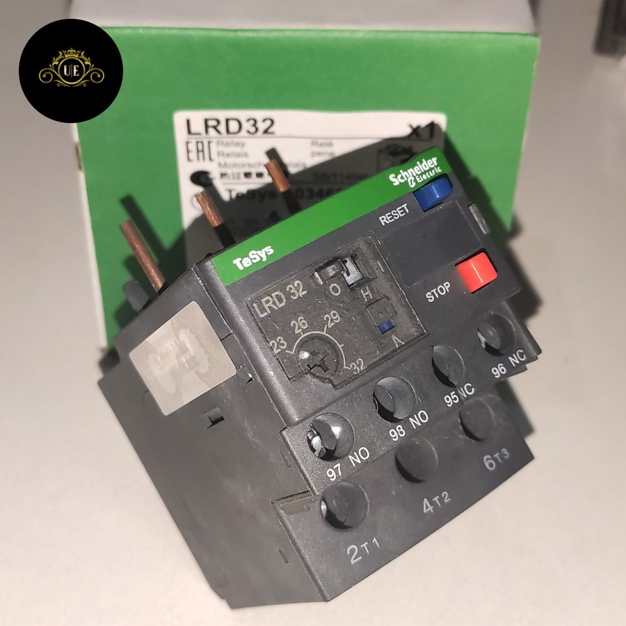 Jual Thermal Overload Relay Schneider TOR LRD32 LRD 32 23A - 32A 23 A ...