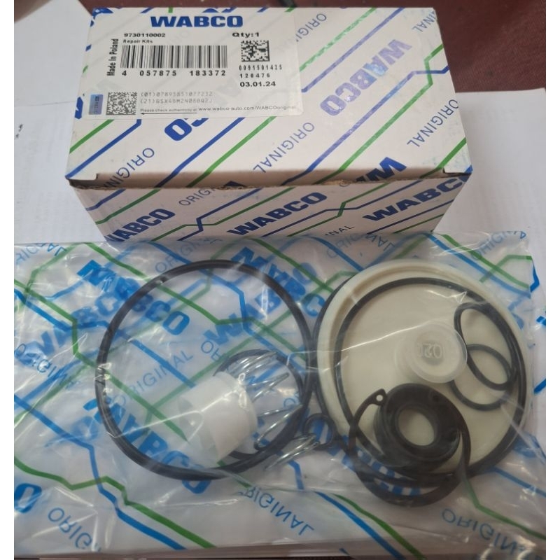 Jual Repair Kit Relay Valve Kura Kura Hino Lohan 500 WABCO 9730110002 ...