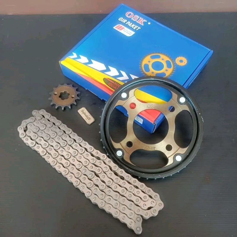 Jual GIR SET GEAR PAKET 14T-41T VERZA CB150R CBR150R MEGA PRO SONIC 150 GTR TIGER BAJA BAKARAN ...