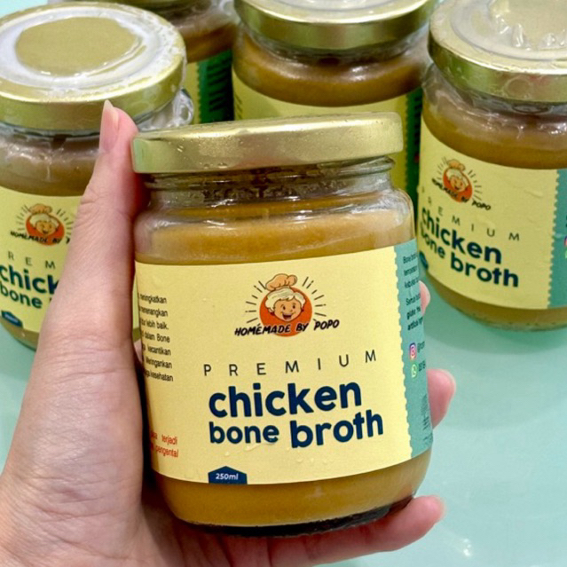 Jual BUNDLING 3 & 6 JAR PREMIUM ORGANIC CHICKEN BONE BROTH ...