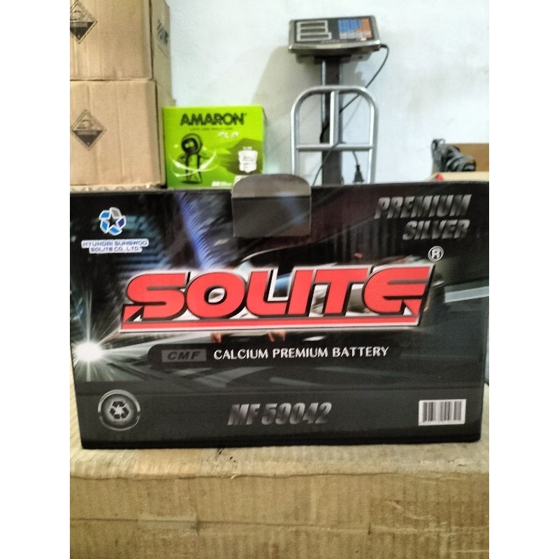 Jual Aki Kering Mobil Solite 59042 LN4 12V 90Ah Hyundai Santa Fe Diesel ...