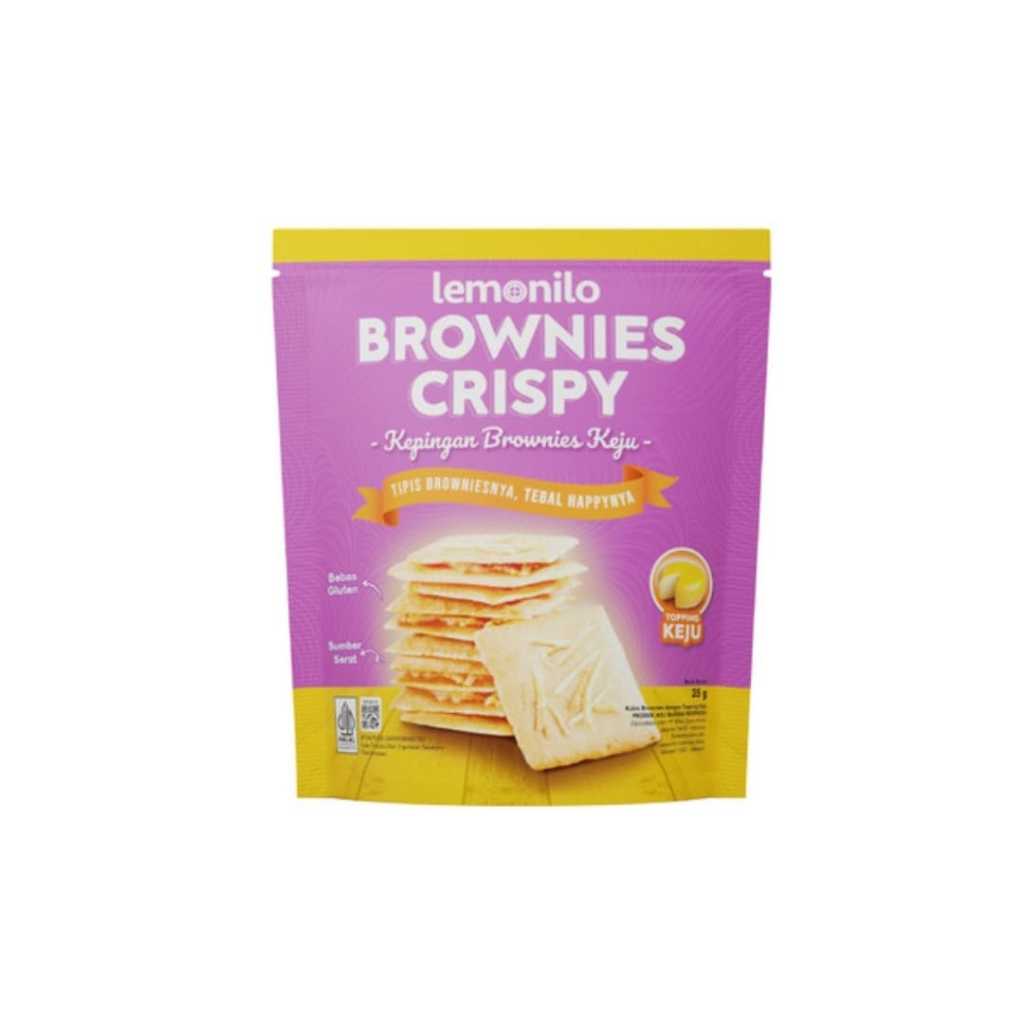 Jual Lemonilo Brownies Crispy Keju 35g | Shopee Indonesia