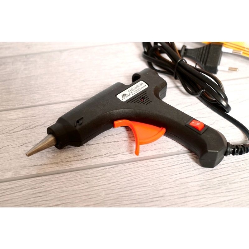 Jual GLUE GUN 10 Watt Hot Lem Tembak 10W / 20W ATAU ALAT LEM TEMBAK 10 ...