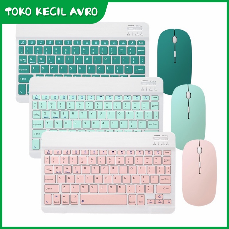 Jual 10-inch Keyboard bluetooth nirkabel, touch keyboard ringan iPad ...