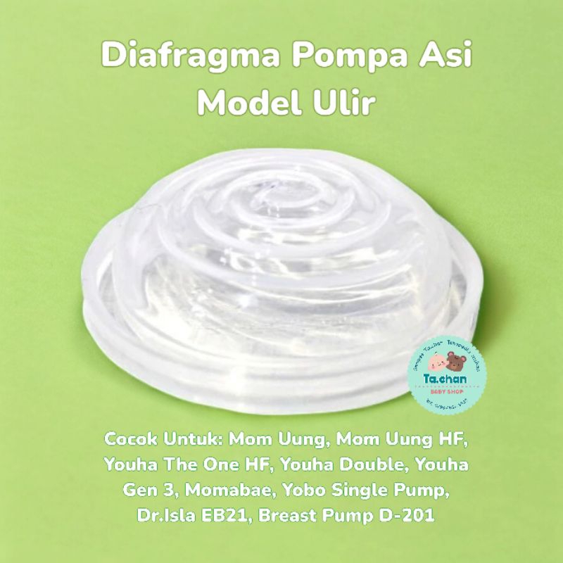 Jual Valve Diafragma Pompa Asi Model Ulir Universal / Diafragma Pompa ...