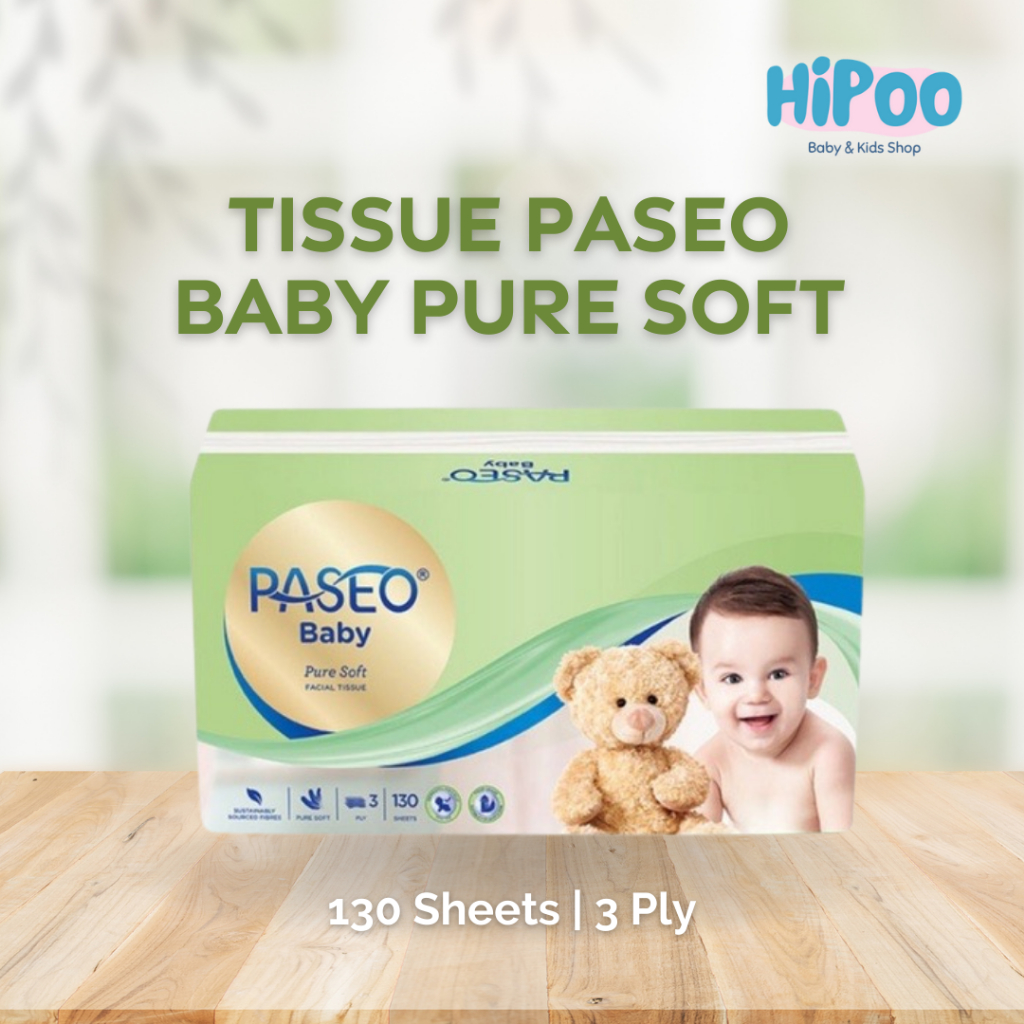 Jual Tissue Paseo Baby Pure Soft Facial Soft Pack 130 Sheet | Shopee ...