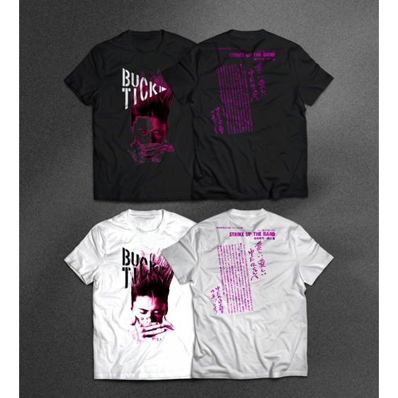 Jual Kaos Japanese Rock Band BUCK-TICK PUNK (Gaskin Japanese Band ...