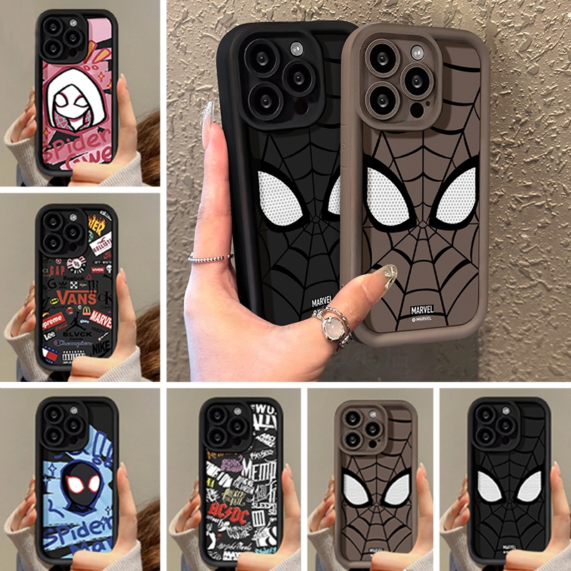 Jual Sunflower Case Mata Spider-Man Kartun Keren Kompatibel Untuk ...