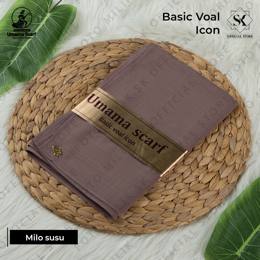 Jual Kerudung BASIC VOAL JAHIT Umama Scarf Jilbab Hijab Kerudung ...