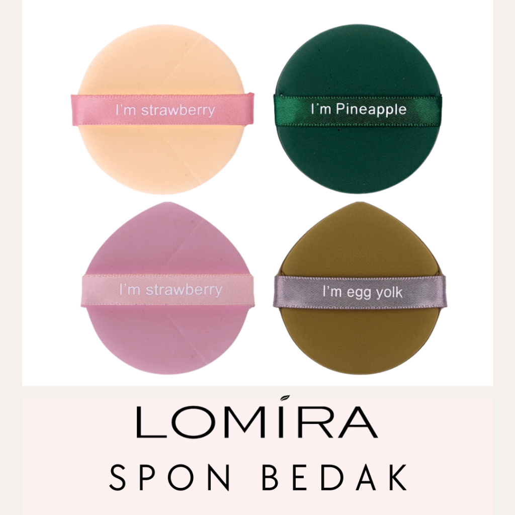 Jual LOMIRA Sponge Powder Puff 5.5 CM | Spons Bedak | Beauty Sponge ...