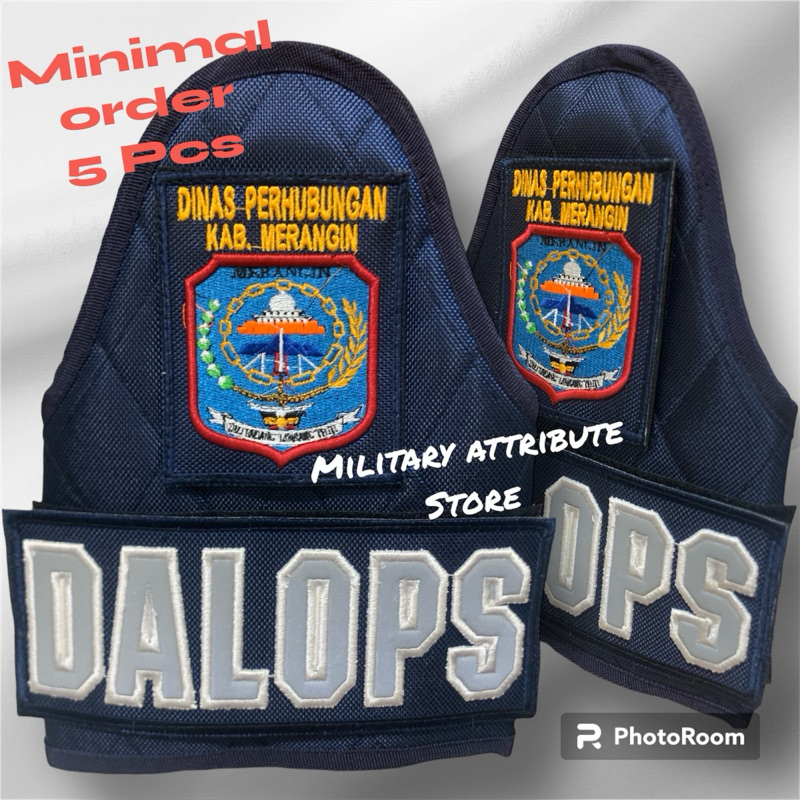 Jual BAN LENGAN DISHUB DALOPS/LLAJ LOGO CUSTOM ( Minimal order 5 pcs ...