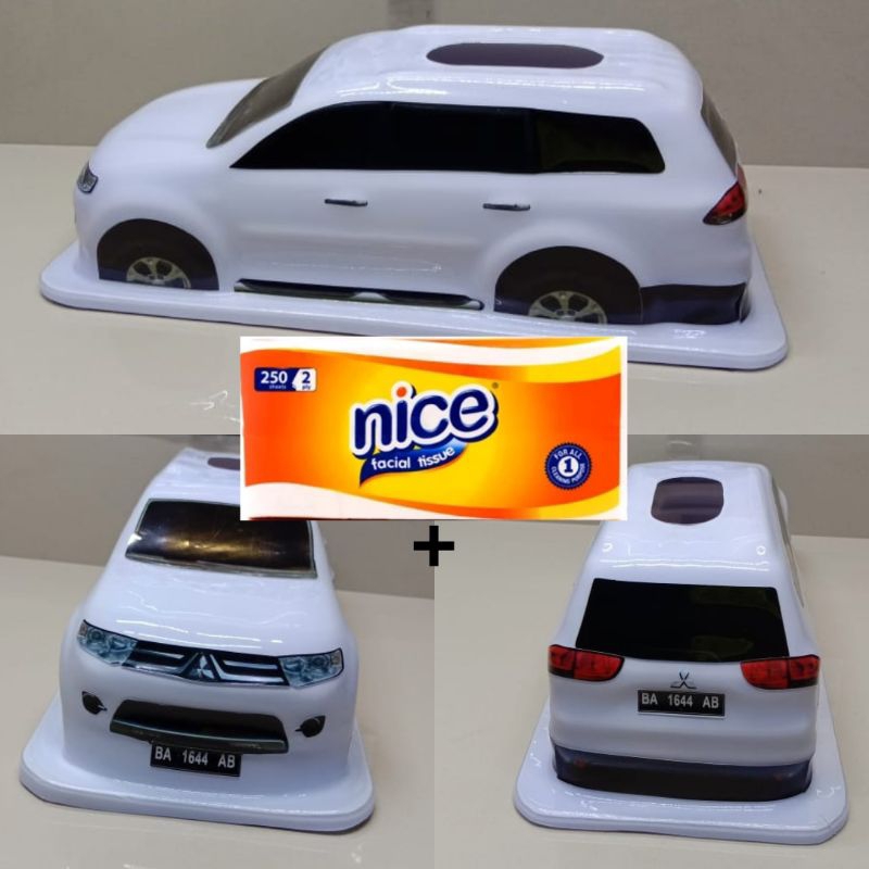 Jual (Pajero Sport Lama) Kotak Tissue Minimalis Bentuk Mobil/Tempat ...
