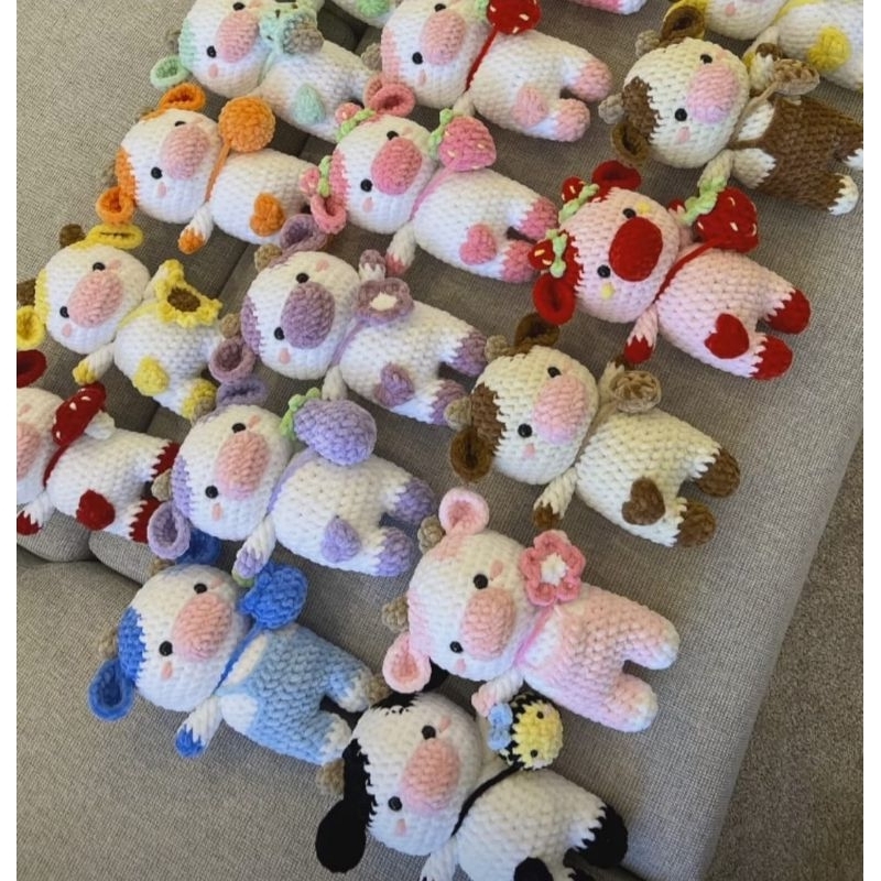 Jual Custom Crochet Plushie | Custom Boneka Rajut Handmade Crochet ...