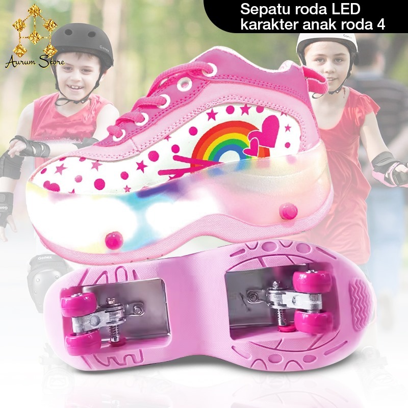 Jual Sepatu Roda Motif Anak / Sepatu Roda Anak / Sepatu Roda Empat ...