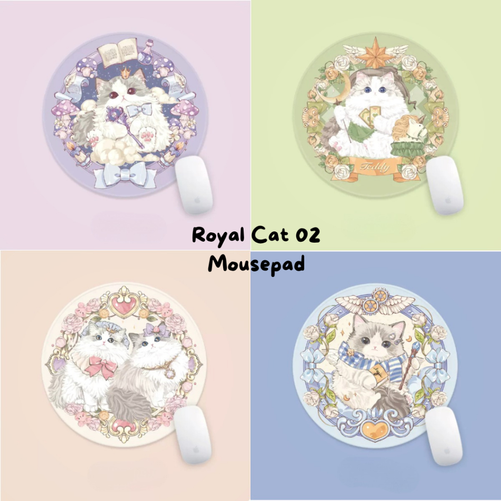 Jual Royal Cat 02 Mousepad / Alas Tatakan Laptop Mouse Pad Kucing Lucu ...