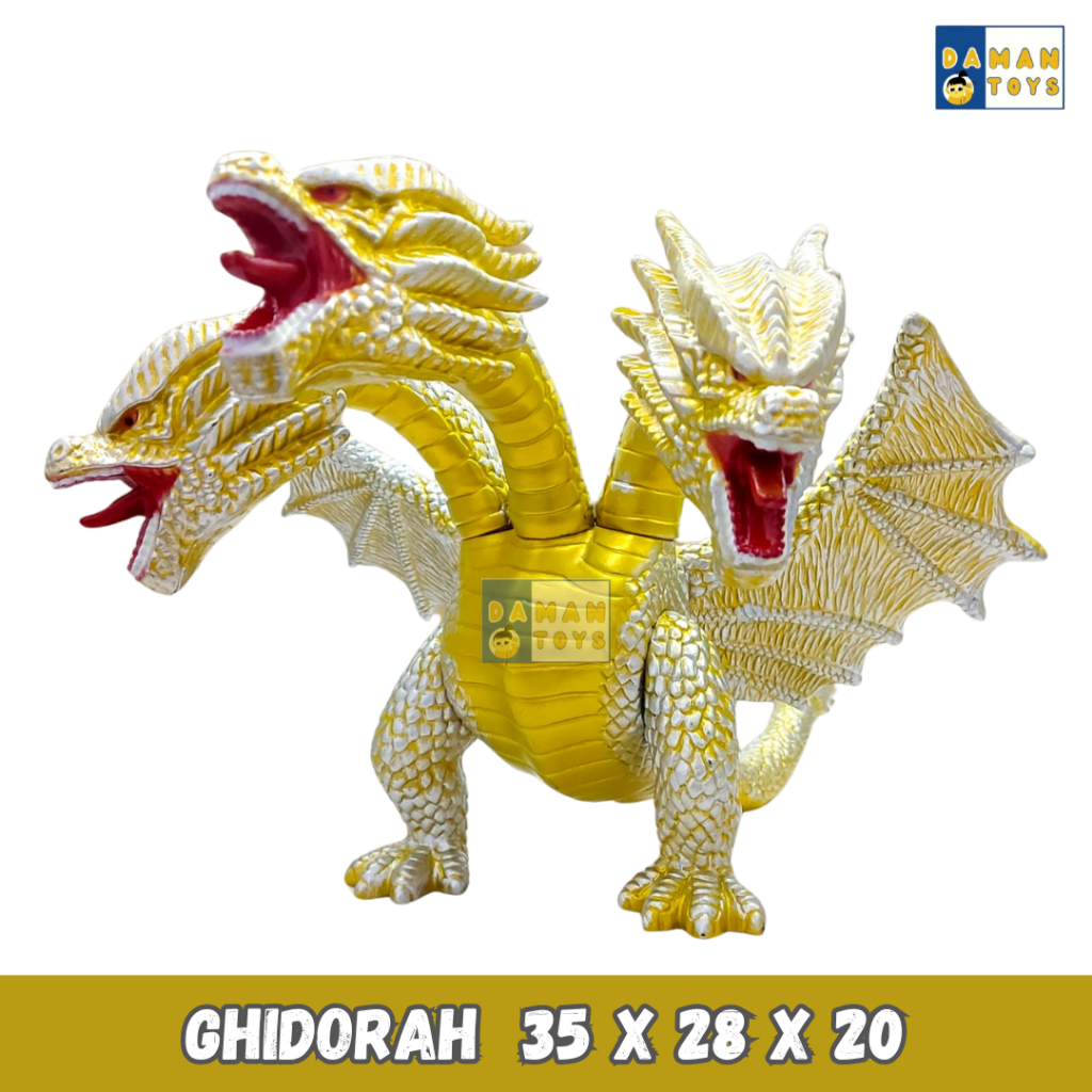 Jual Action Figure Godzilla Ghidorah Earth Kaiju KIng Of Monster Naga ...