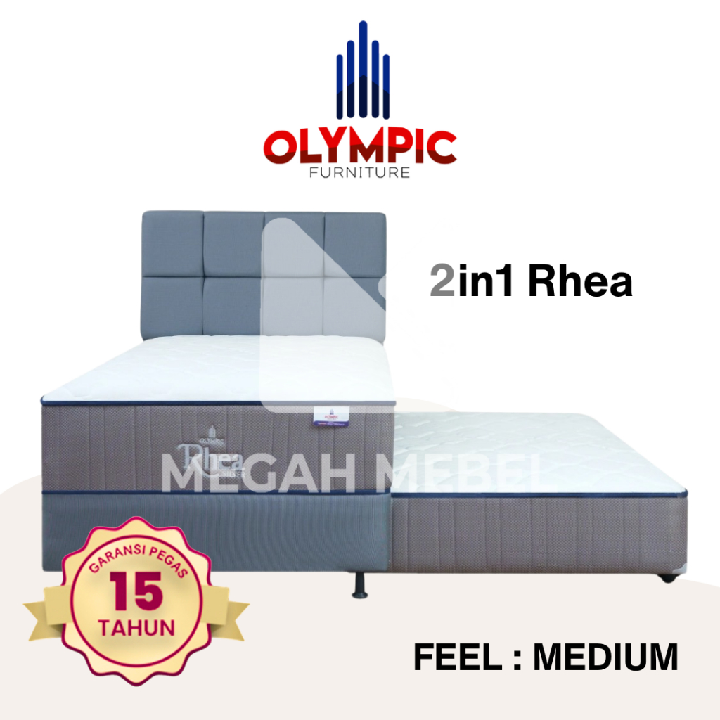 Jual Olympic Springbed 2in1 Tipe Rhea Full Set Sorong | Shopee Indonesia