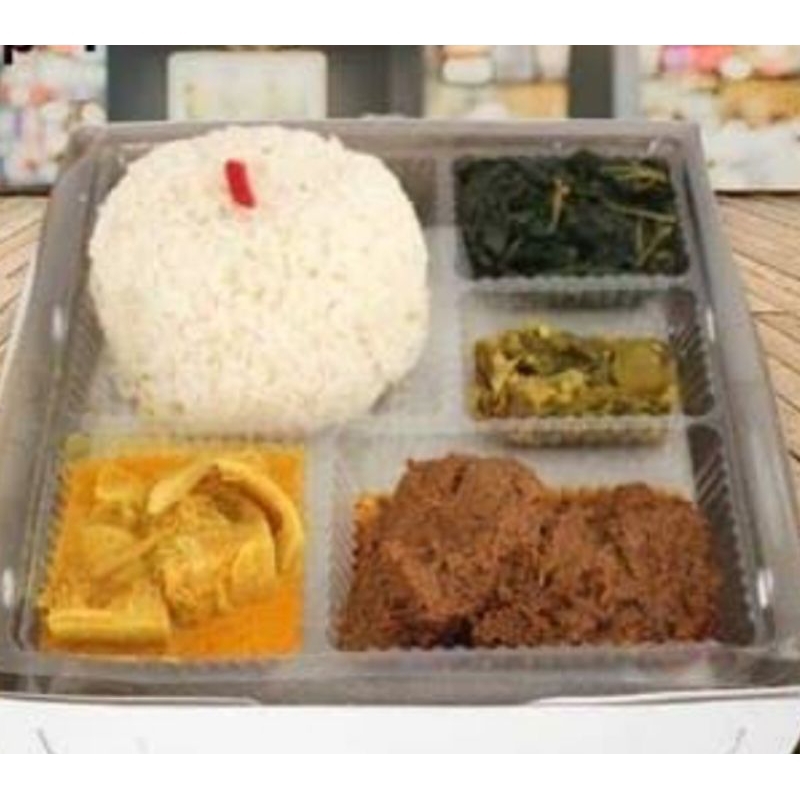 Jual paket nasi Padang rendang | Shopee Indonesia