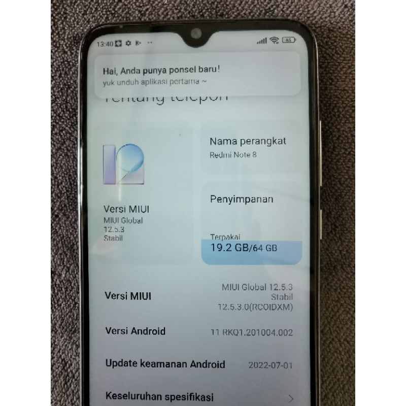 Jual Mesin redmi note 8 4/64 normal | Shopee Indonesia