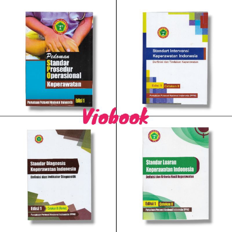 Jual Buku Paket PPNI SPOK SIKI SDKI SLKI Keperawatan Indonesia Pedoman Standar Prosedur ...