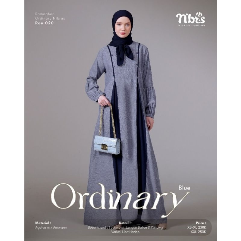 Jual GAMIS NIBRAS RAMADHAN ORDINARY NIBRAS RON 20 | Shopee Indonesia