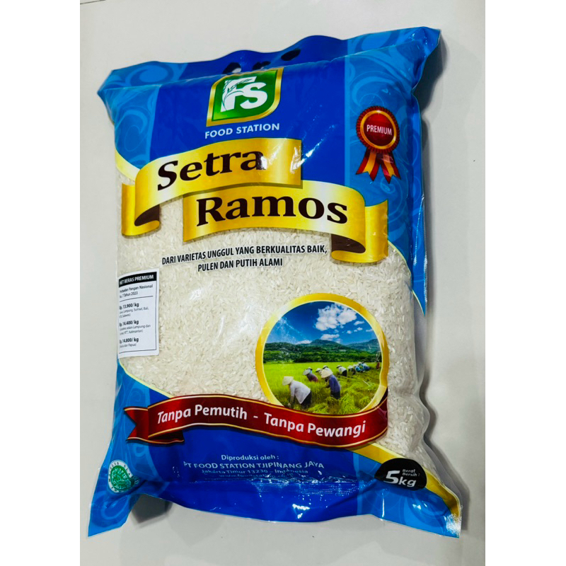 Jual Beras FS Setra Ramos Premium 5 kg | Shopee Indonesia