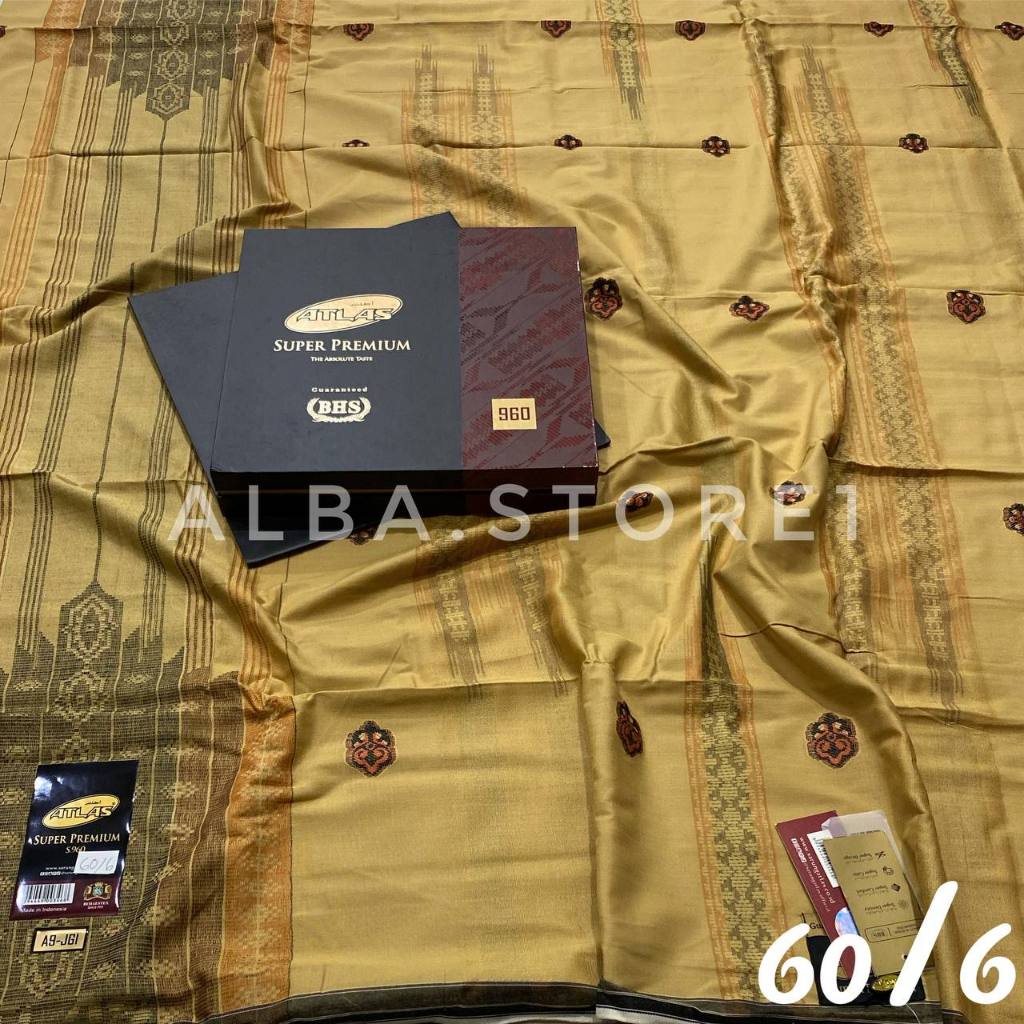 Jual [BARU]SARUNG ATLAS SUPER PREMIUM GOLD/SILVER ORI Atlas Suprem Sarung Atlas Supreme 920 945 ...