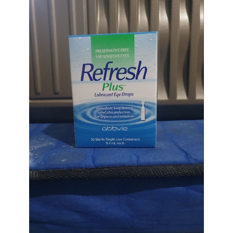 Jual Refresh Plus Lubricant Eye Drops 30 Vials x 0.4 ML Abbvie Allergan ...