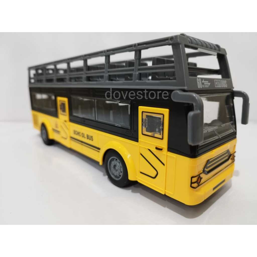 Jual Mainan Mobil Remote Control Remot Kontrol School Bus Sekolah Off ...