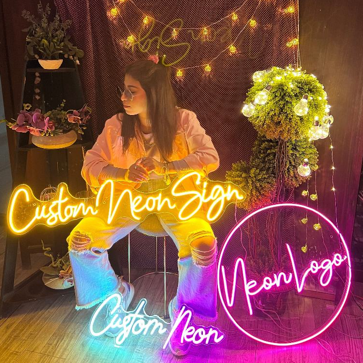 Jual 20 ribu perhuruf Neon Sign Lampu hias neon flex Custom Custom kado ...