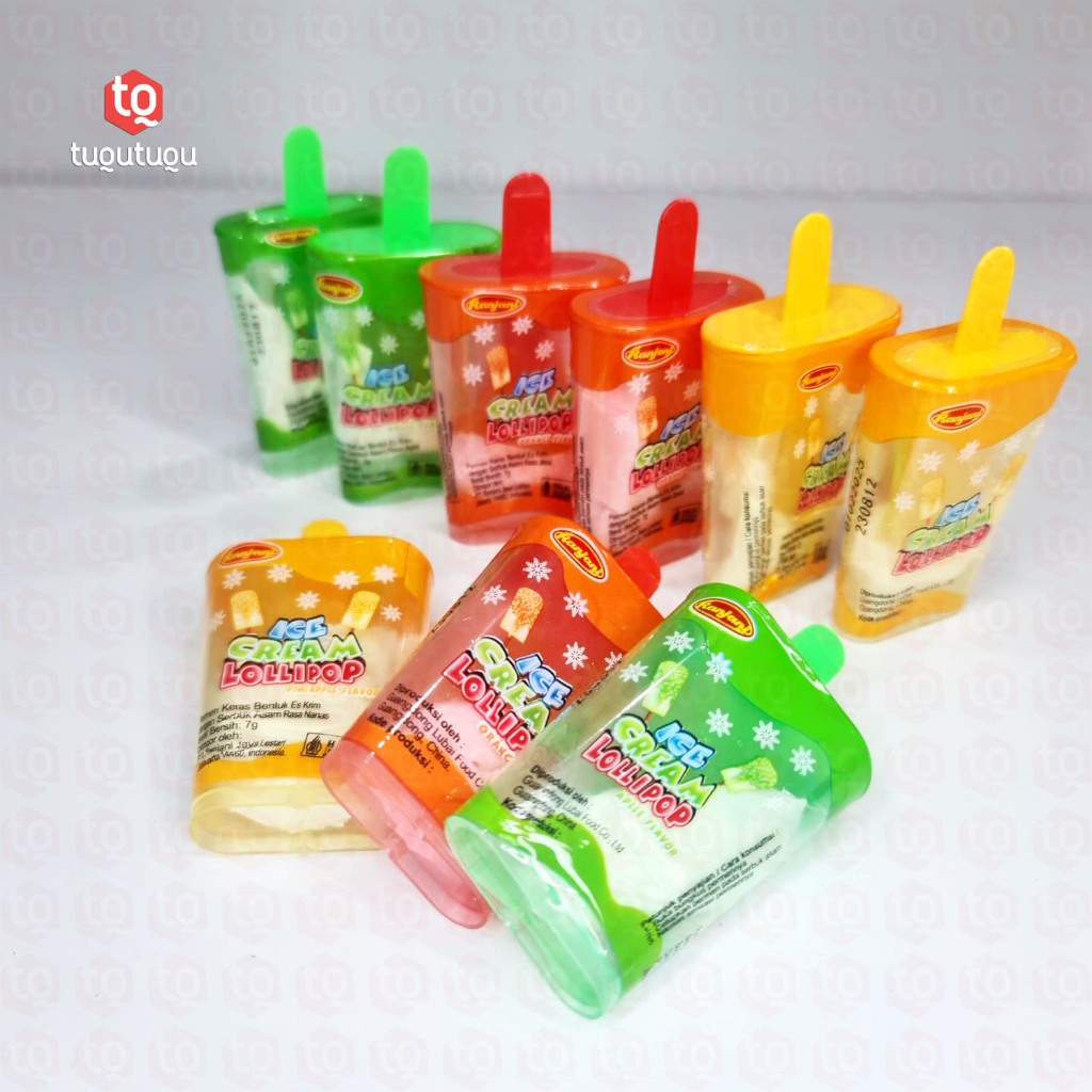 Jual Permen Ice Cream Es Krim Lollipop Aneka Rasa Buah Viral | Shopee ...